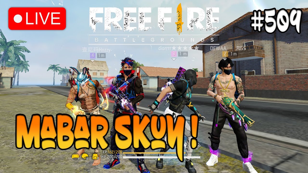[ LIVE MABAR FF ] BISA MABAR FF CR YANG SERU NGAPAIN JUGA SOLO ? - Free ...
