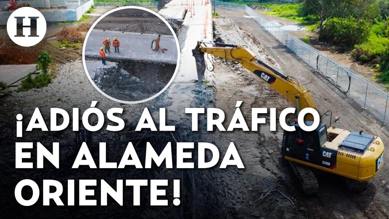 ¡Inicia obra en Alameda Oriente! Reconstruirán puentes en CDMX y Edomex ...
