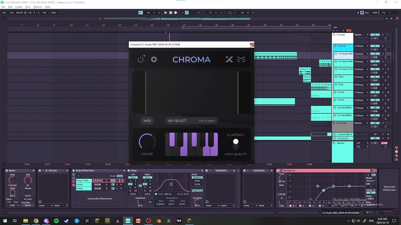 First Time Using Chroma from Xynth Audio - YouTube