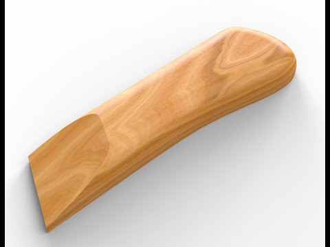 Quick tutorial - wooden handle modeling | Rhino 3D - YouTube