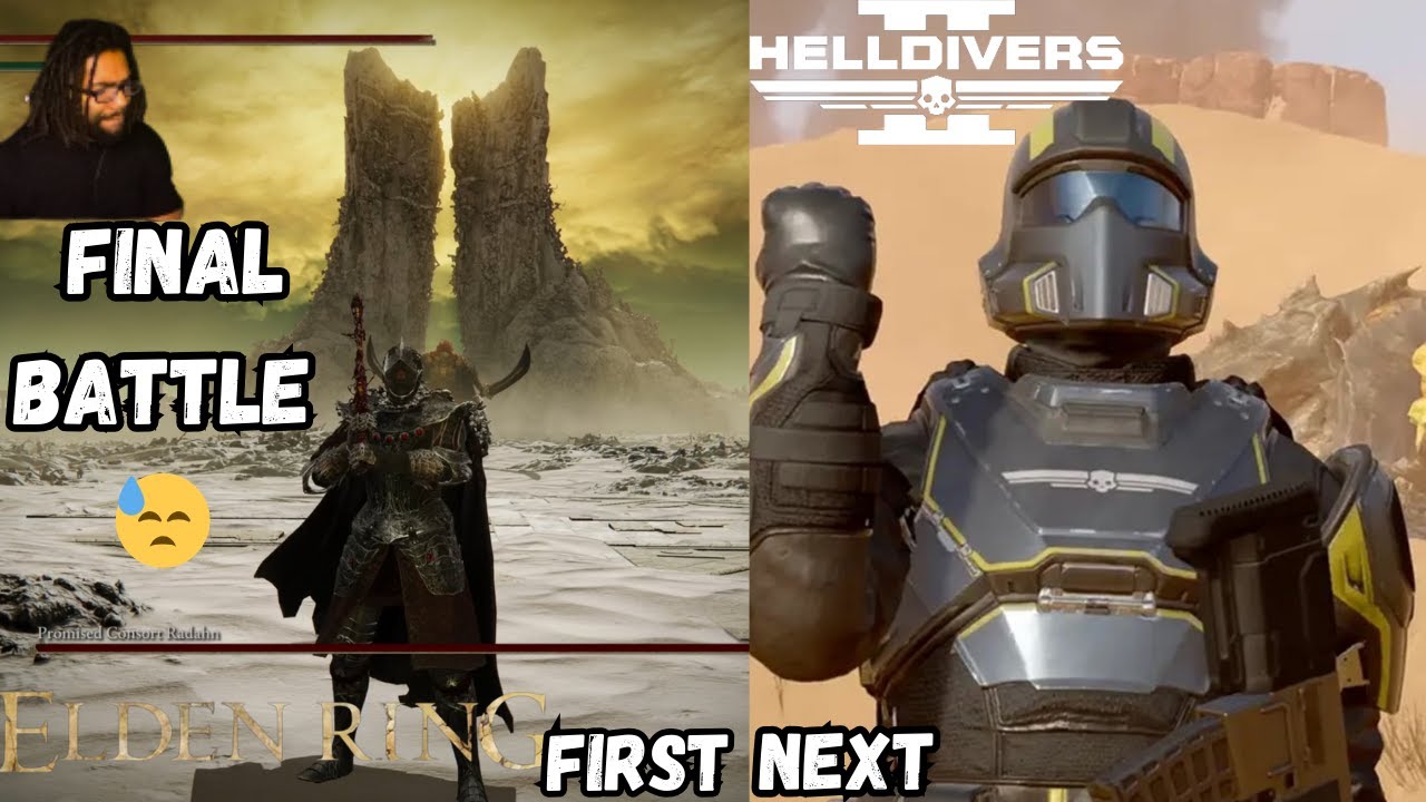 Beating Elden Ring Final Boss & Helldivers 2 - YouTube
