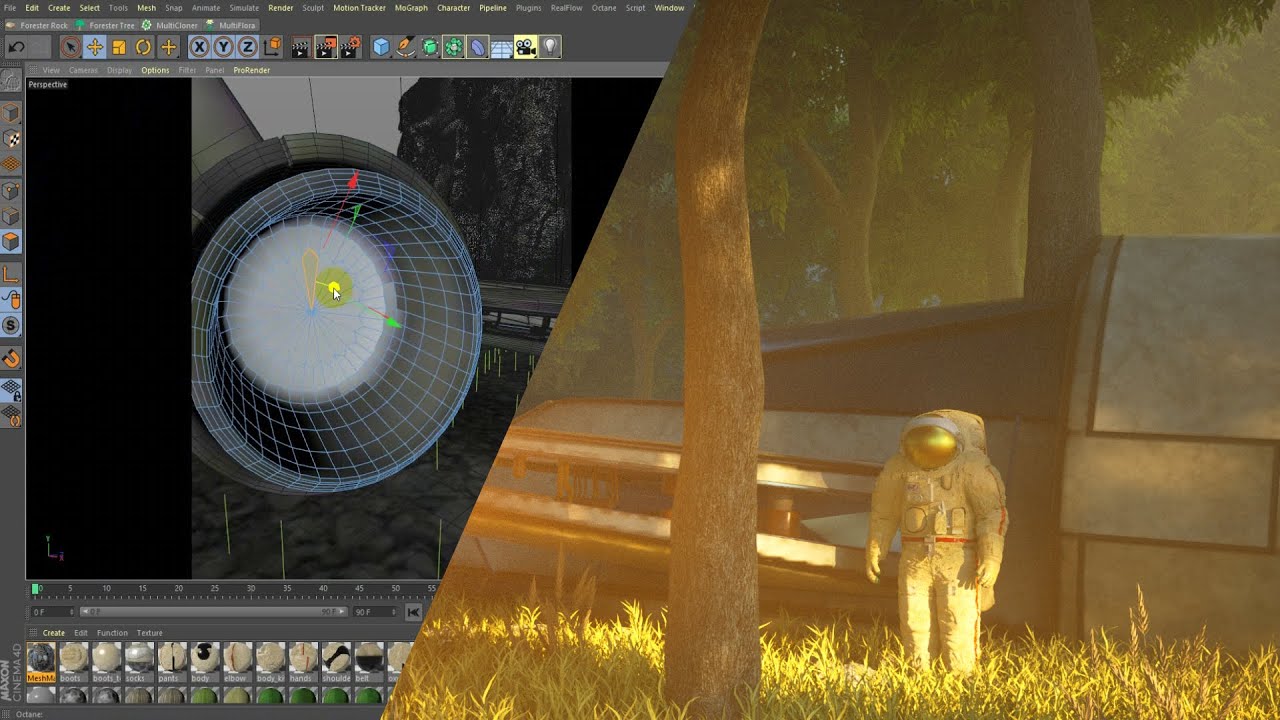 Astronaut | Cinematic Photo 3d render | cinema 4d and octane render ...