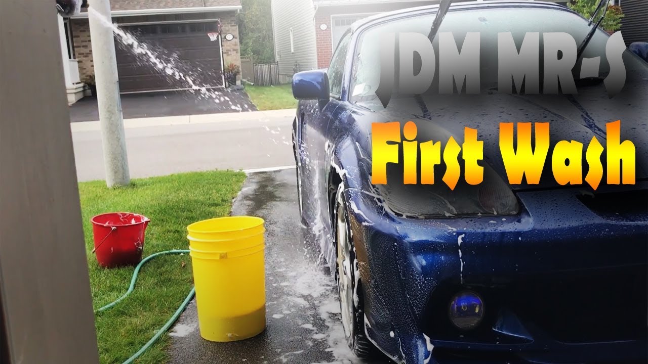 How to wash JDM cars - YouTube