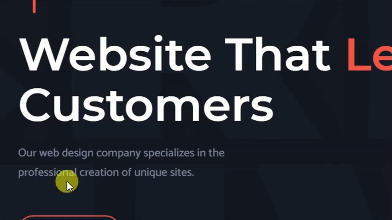 (Part 6) Website design without coding Training course for beginners ...