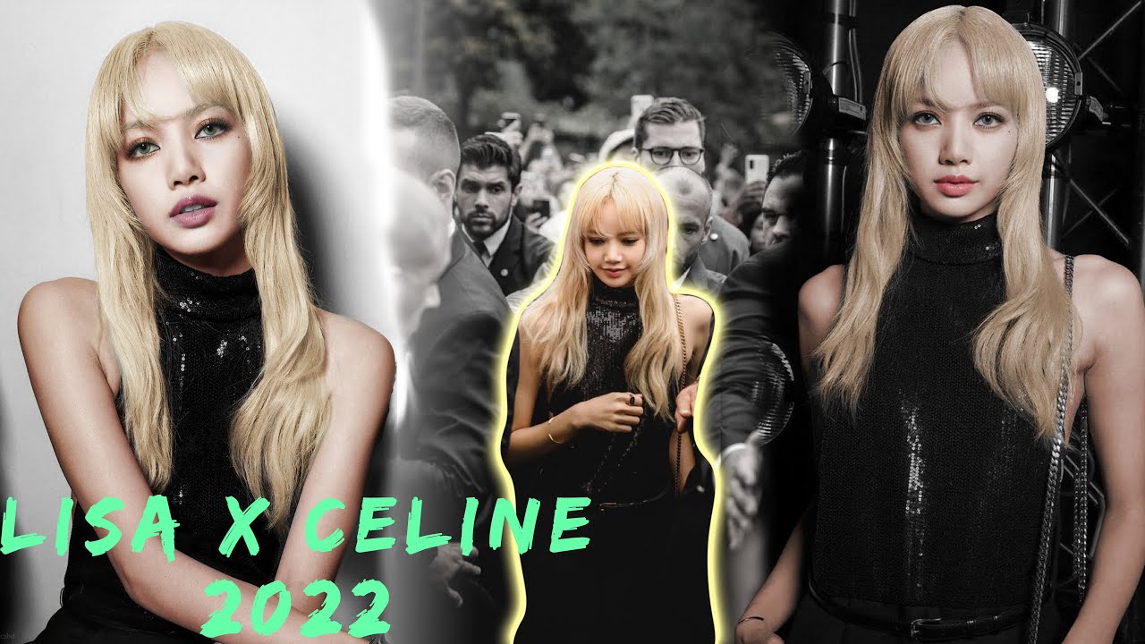 LISA at Celine PFW22 (Lisa and the crowd ,the main event) - YouTube