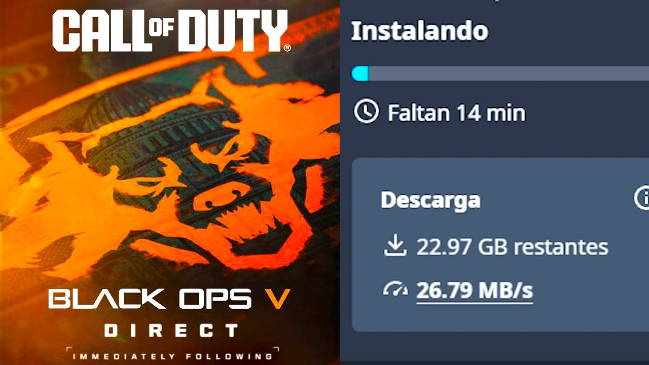 BLACK OPS 5 REVELACION Y PREDESCARGA YA DISPONIBLE - YouTube