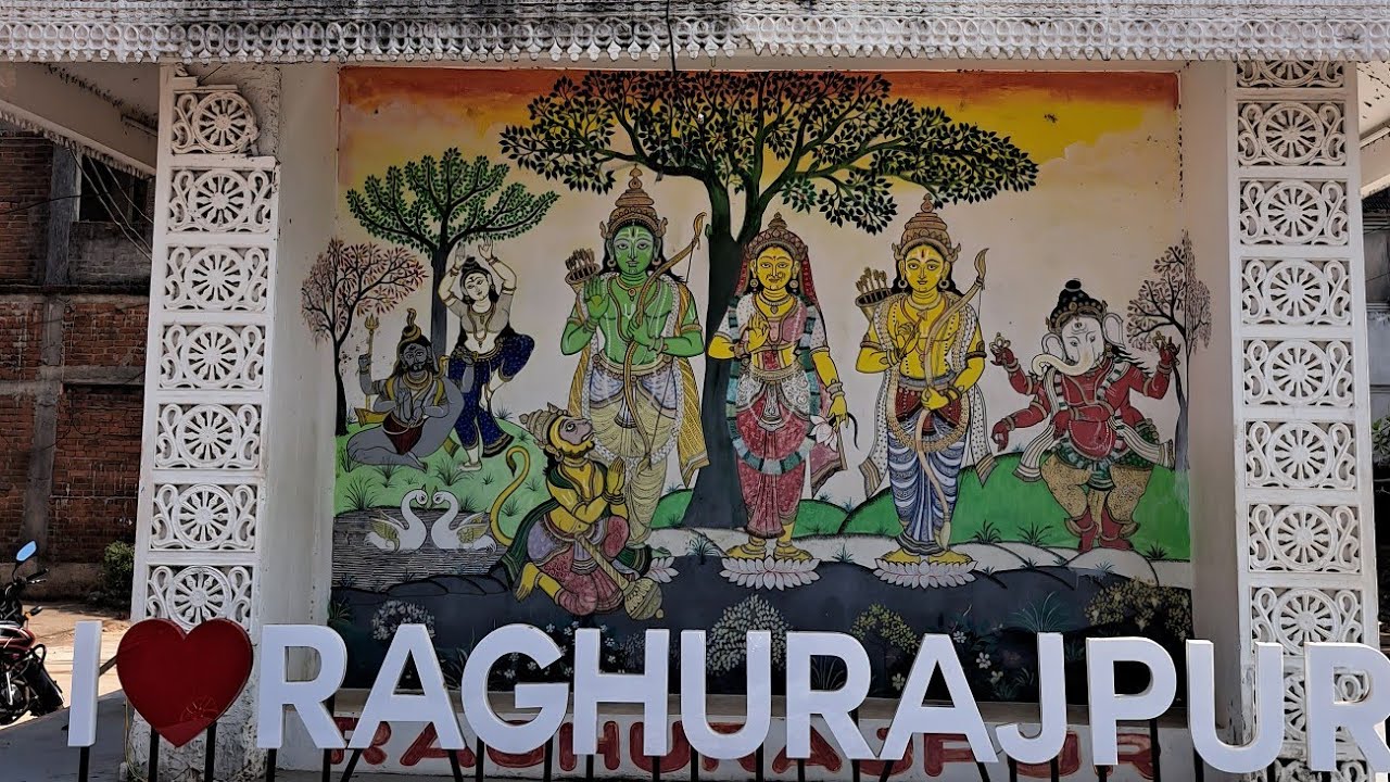 Raghurajpur is a heritage crafts village in Puri district, Odisha ...
