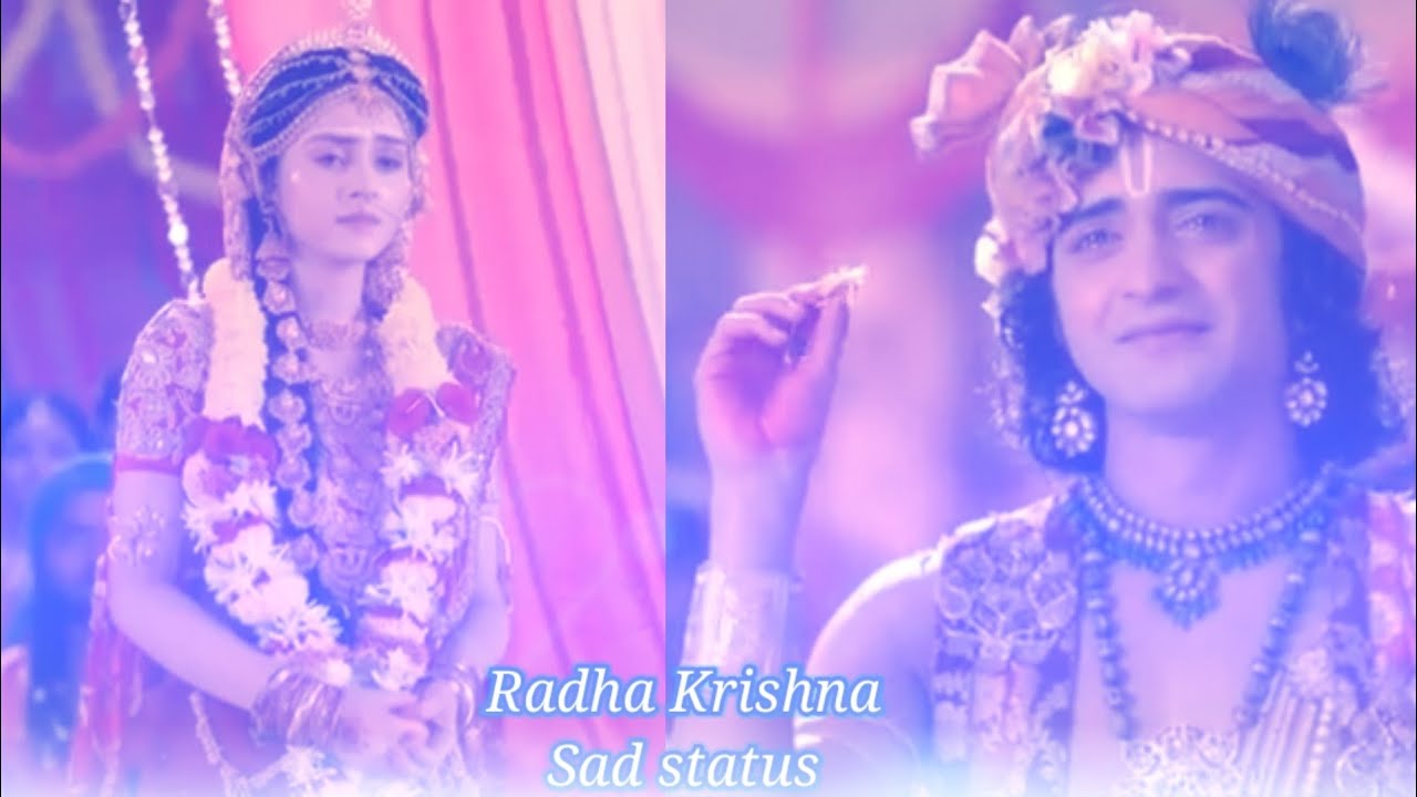 Radha Krishna Sad 😭 Status||Sad Song // Hamari Adhuri😔Kahani || fans of ...