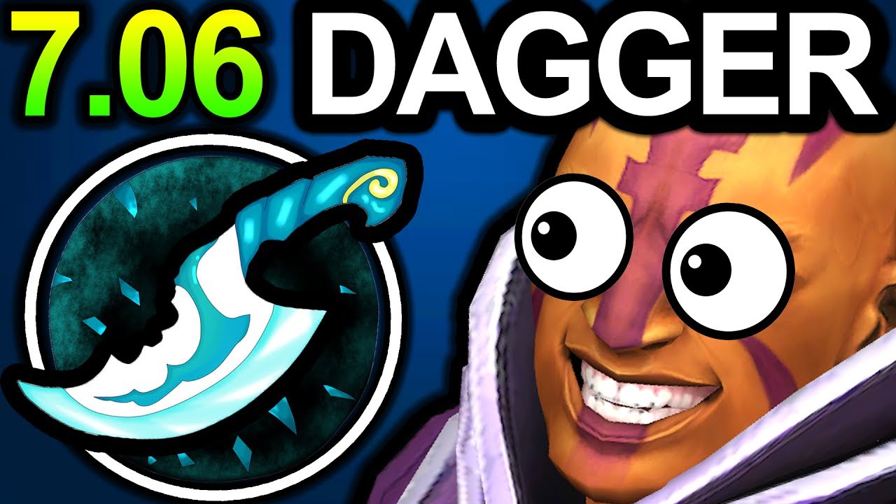 BLINK DAGGER ANTIMAGE DOTA 2 PATCH 7.06 NEW META GAMEPLAY - YouTube