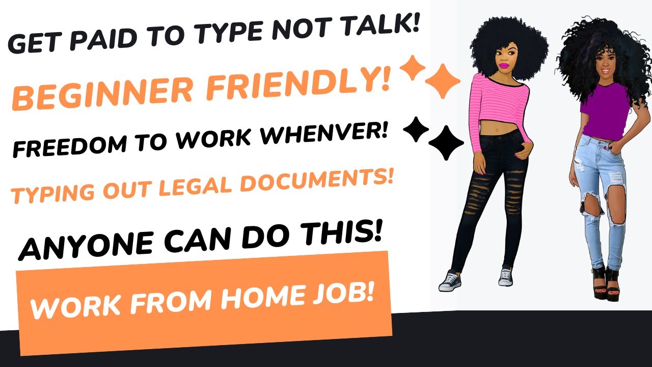 Work When You Want Beginner Friendly No Talking Work From Home ...