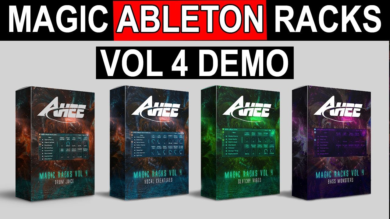 AHEE's Magic Ableton Racks Vol 4 Demo - YouTube
