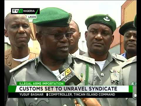 Illegal arms importation : Customs set to unravel syndicate