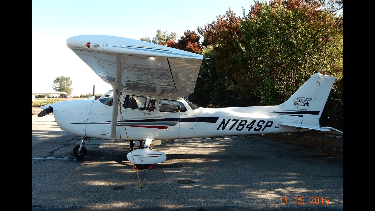 GoPro Cessna 172S Skyhawk SP Pattern Work Palo Alto & San Carlos ...