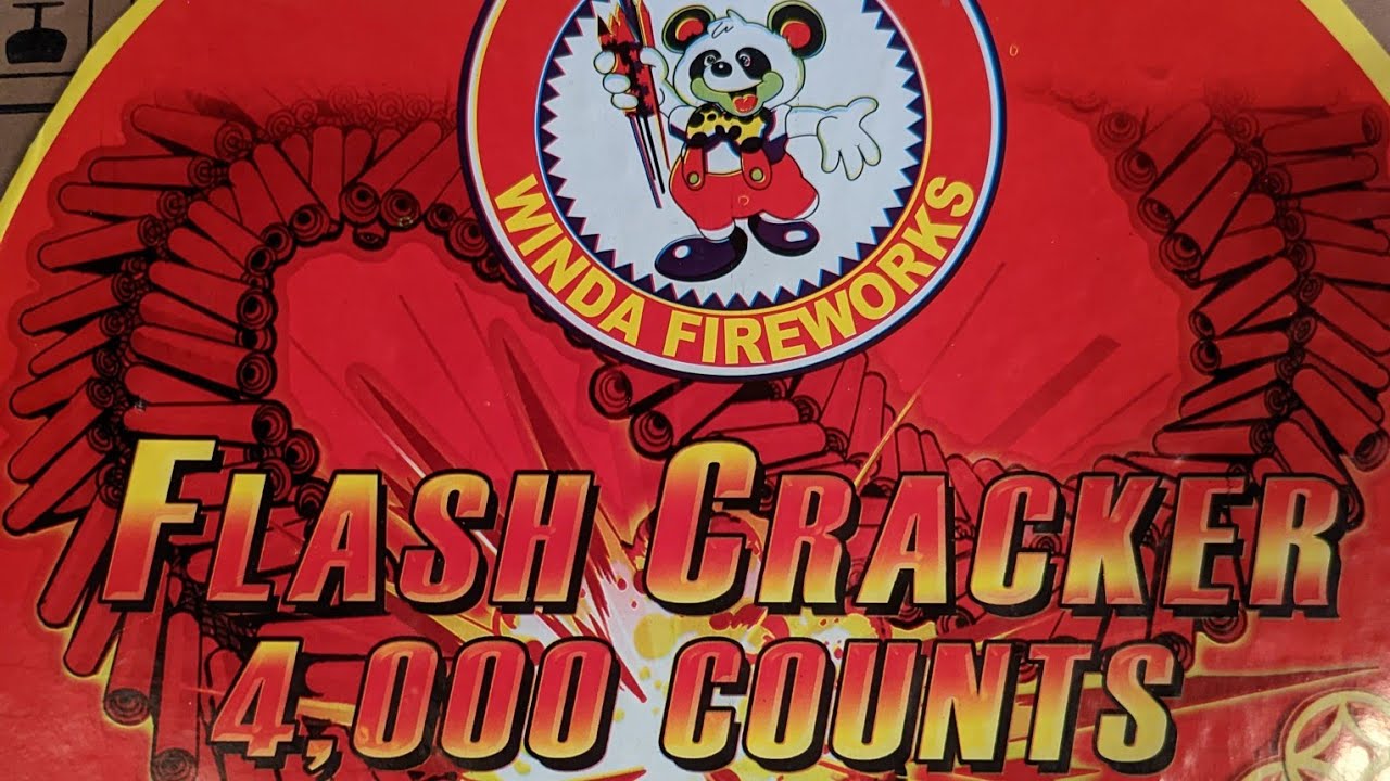 4000 Strip Winda Flash Firecrackers - YouTube