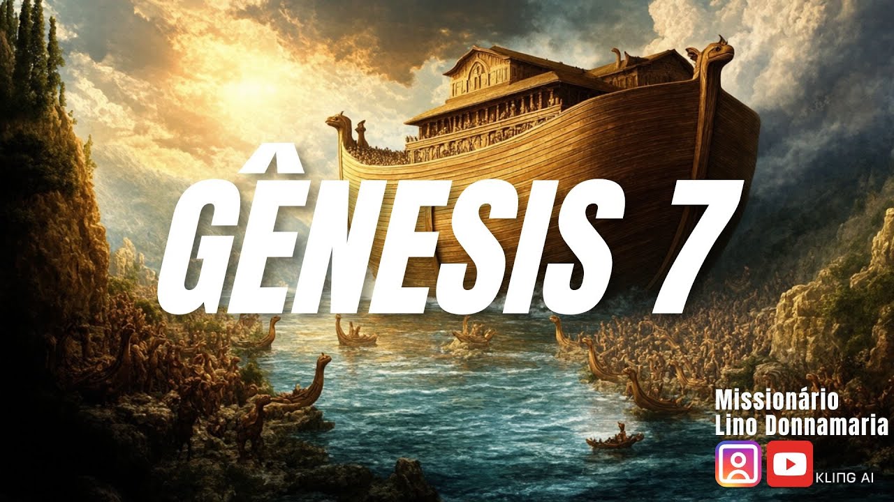 O Dilúvio de Noé: A História que mudou o Mundo - GENESIS 7 - Narração e ...