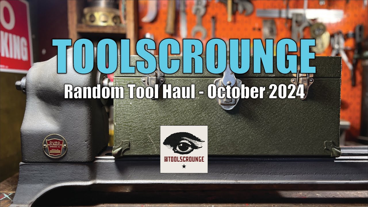 Random Tool Haul No. 06, October 2024 - YouTube