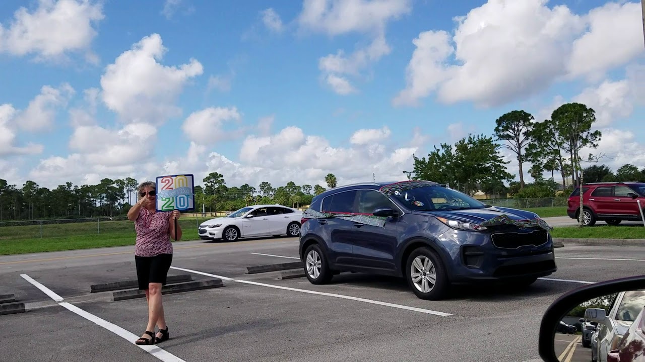 Drive Thru Graduation 2020 style - YouTube