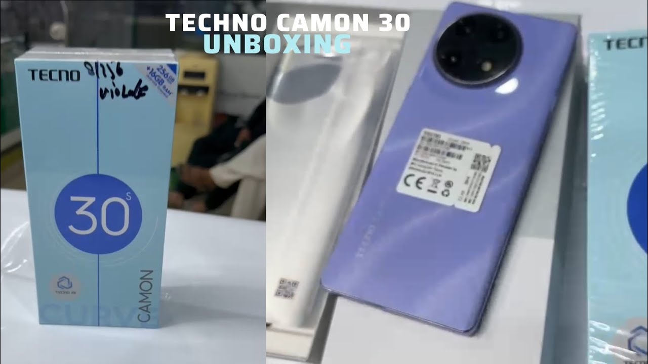 Techno camon 30 unboxing||Ahmadtech - YouTube