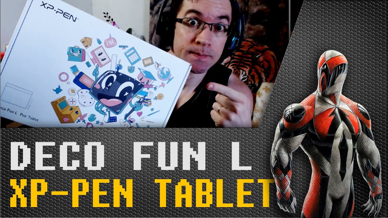 DECO FUN L Review COMPLETO + Dicas de Brush - XP-PEN - YouTube