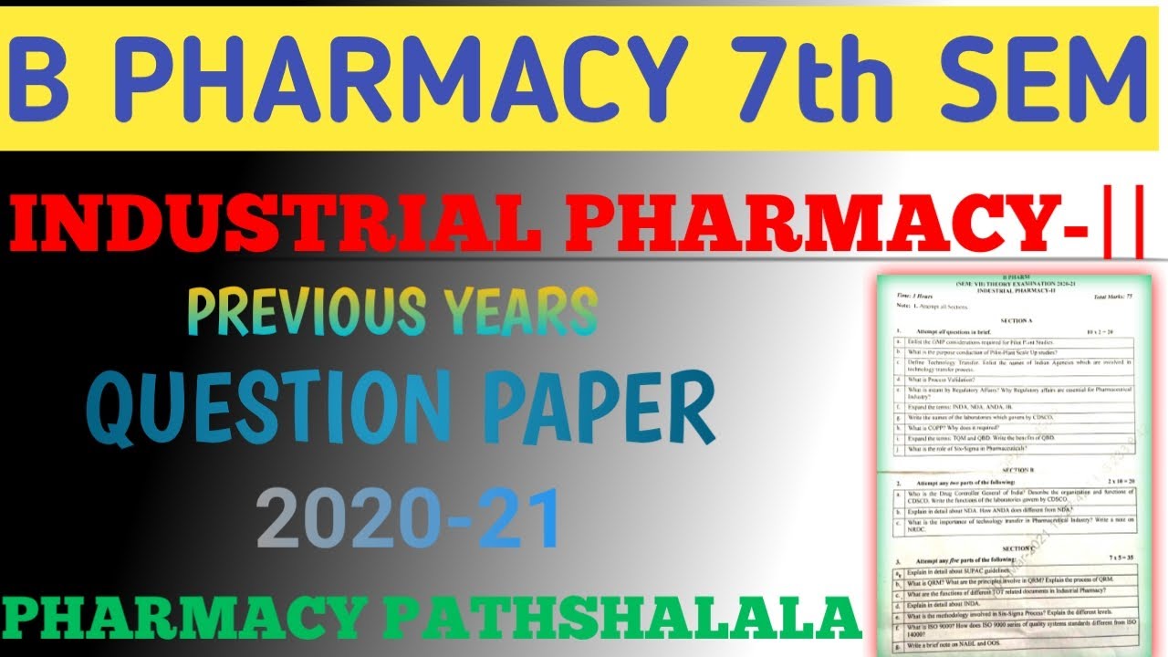 aktu-b-pharmacy-previous-years-question-paper-industrial-pharmacy