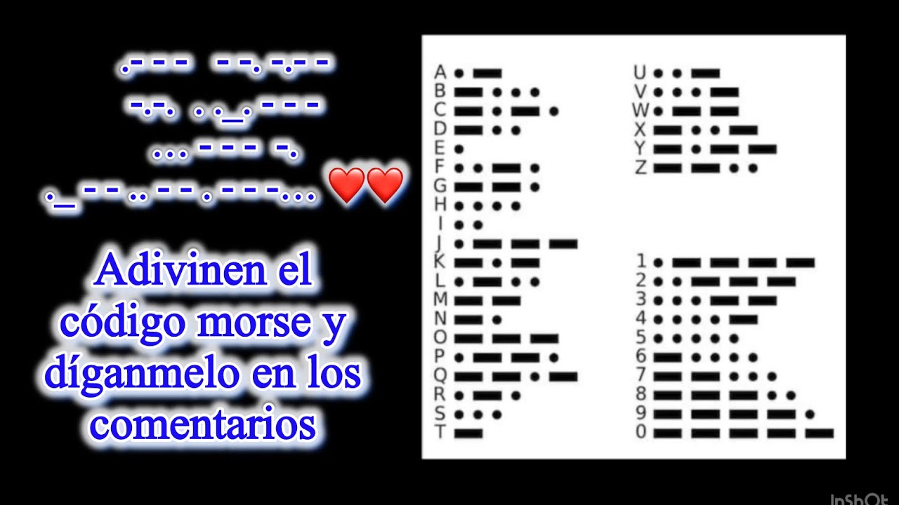 Código morse - YouTube