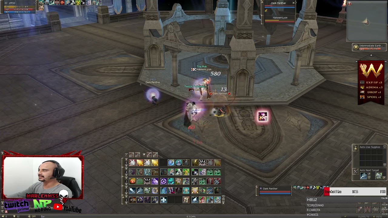 Lineage 2 WarstowN - Hell Knight Olympiad Fight #1 - YouTube