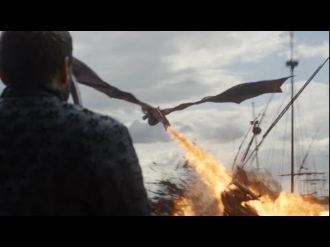 Daenerys is Taking Revenge | Dragon Scene - Game of Thrones S08 E05
