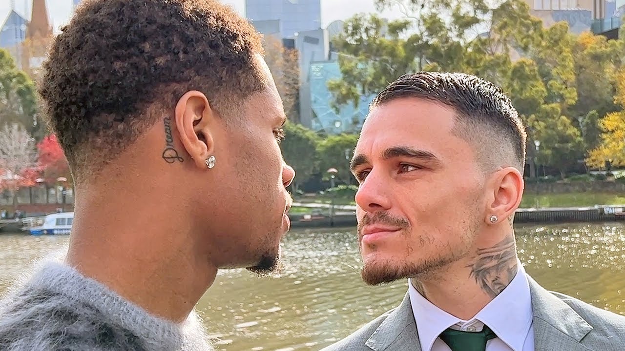 GEORGE KAMBOSOS LOOKS INTO DEVIN HANEY'S SOUL IN 2ND FACE OFF AFTER ...