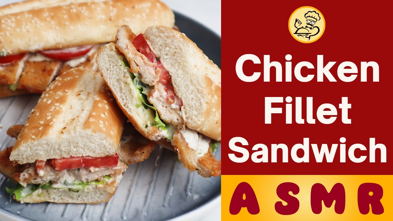 Street Style Crispy Chicken Fillet Sandwich | Classic Chicken Sub ...