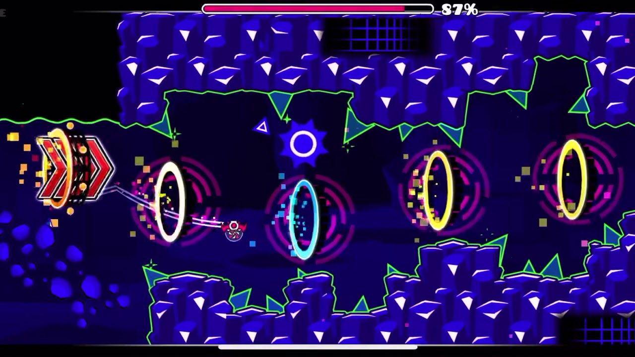 Hypersonic 80-100% (Extreme Demon) | Geometry Dash - YouTube