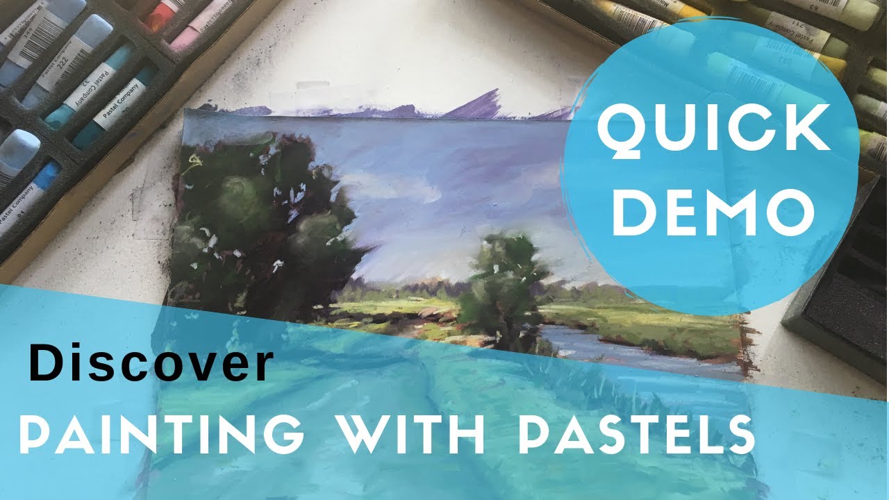 A Landscape Pastel Demo by Christa Forrest - YouTube