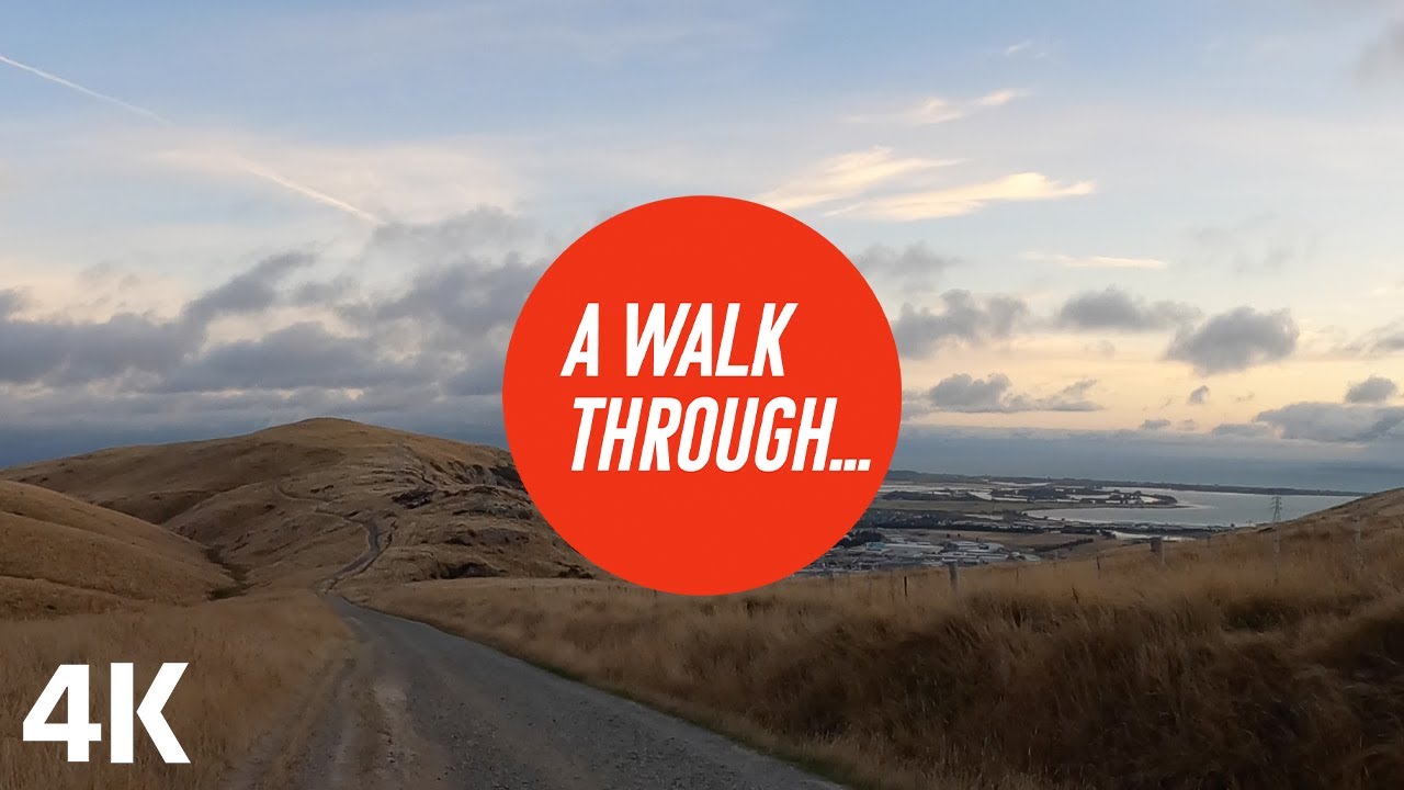A walk through... Rapaki Track, Christchurch, New Zealand - YouTube