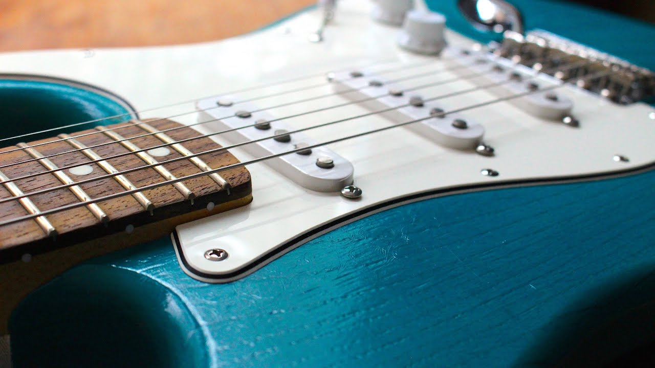 Robben Ford Style Fusion Blues Backing Track in A | 116 bpm - YouTube