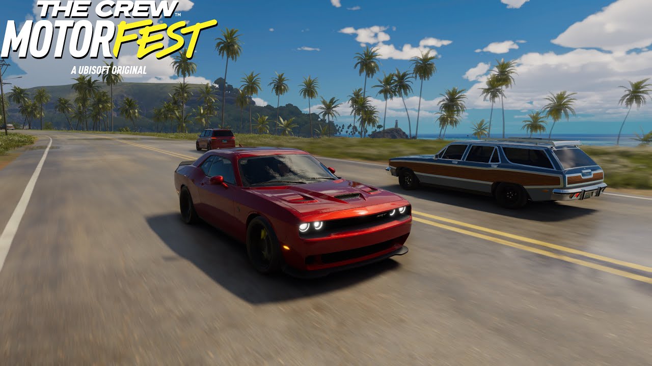 Dodge Challenger SRT Hellcat - The Crew Motorfest Gameplay 4K - YouTube