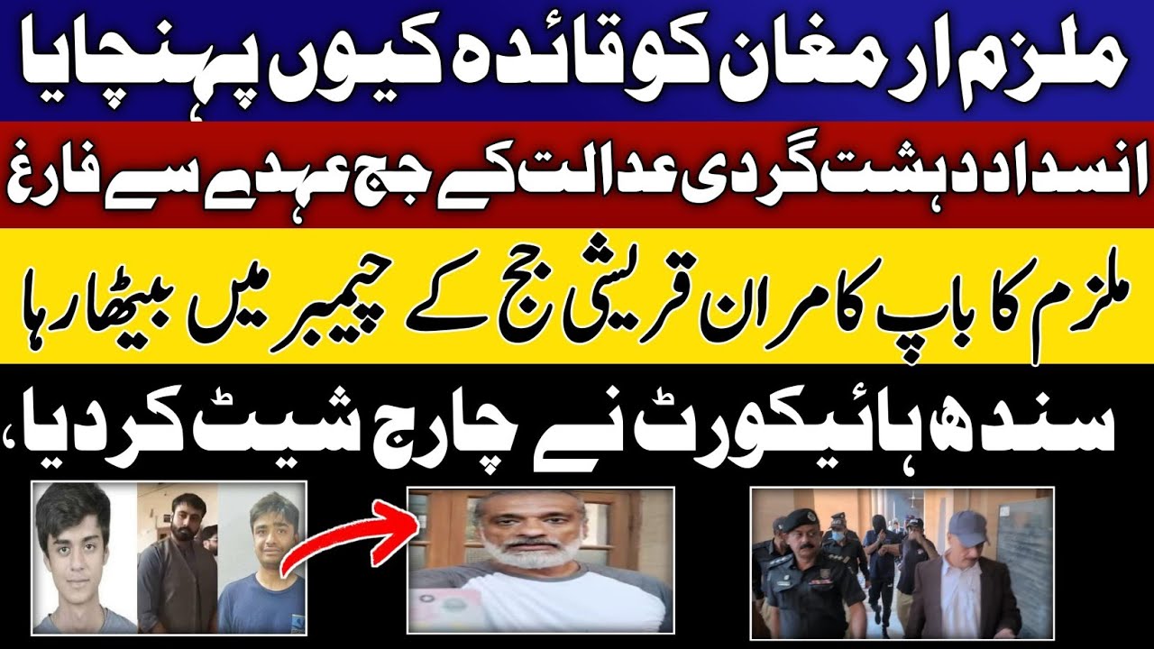 Sindh High Court charged the ATC judge in armughan case || muntiz mehdi ...