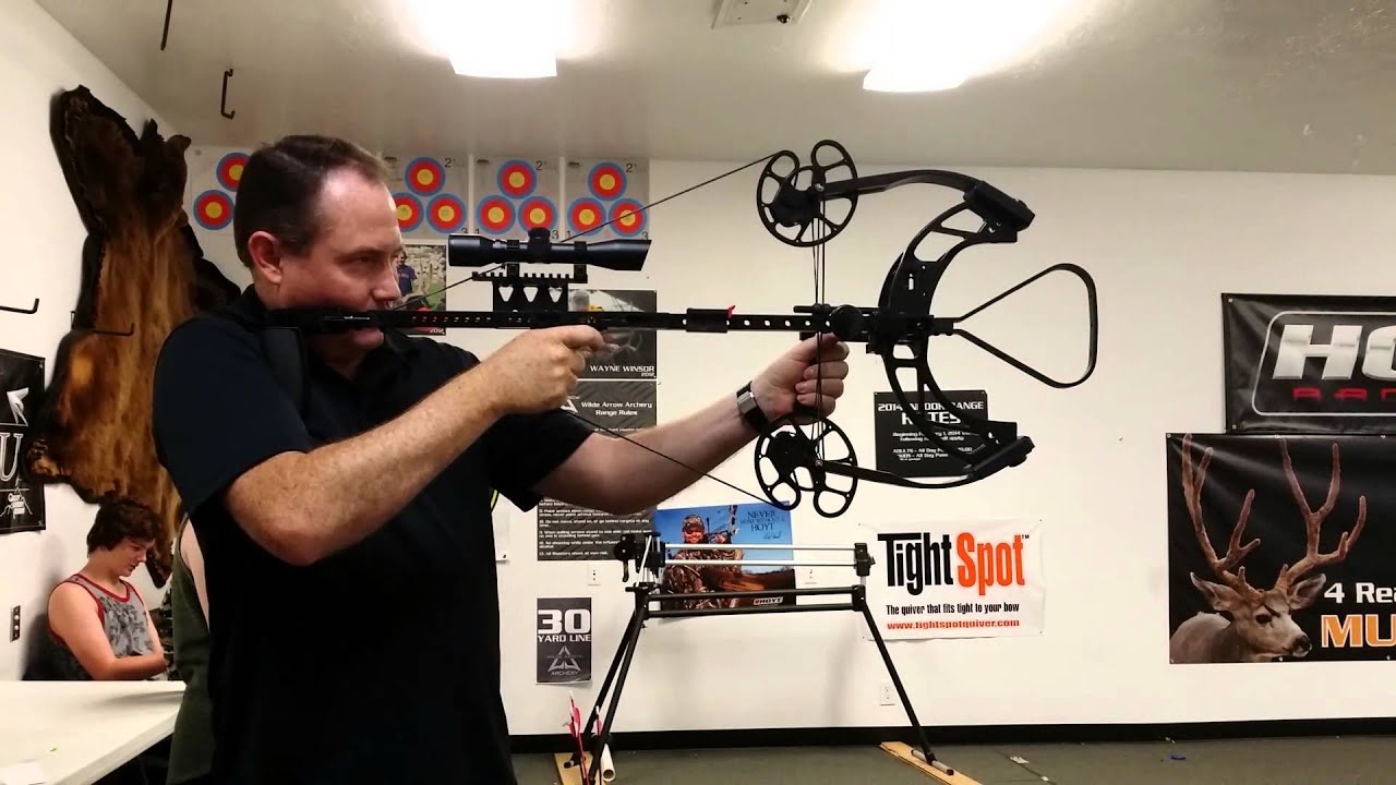 Hickory creek vertical crossbow - YouTube