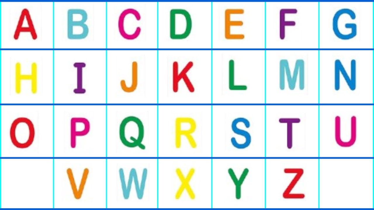 A B C D E F G H I J K | ABCD | abcd |ABC Phonic Song for Toddlers , A ...
