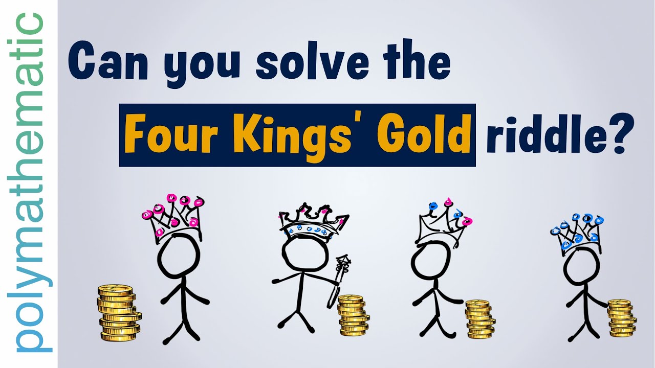Can you solve the four kings' gold riddle? - Tim Ricchuiti - YouTube