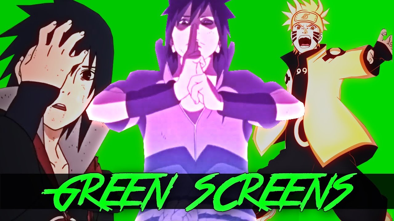 Naruto Shippuden - Pack Of Green Screens 2020 // AMATERASU - YouTube