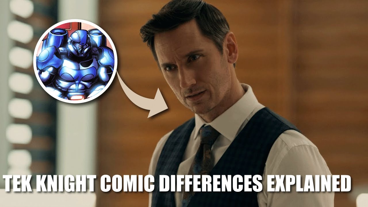 Tek Knight Gen V Comic Differences Explained - YouTube