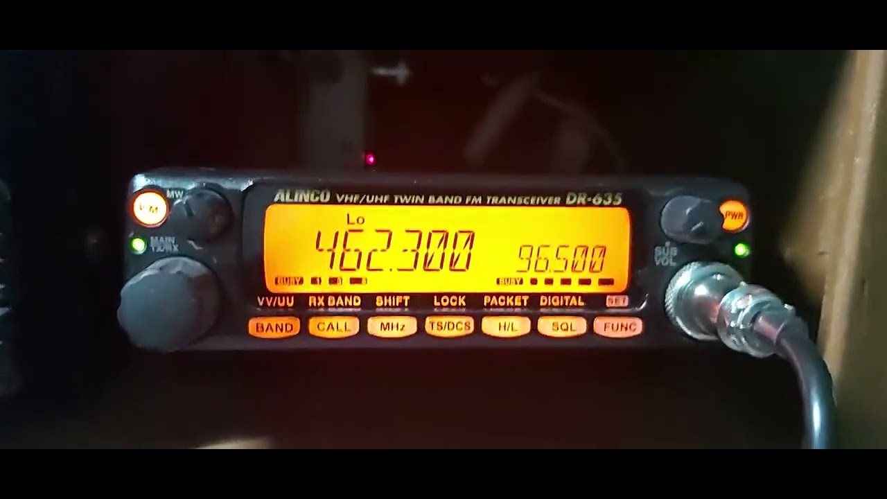 @YF1BKB , Alinco DR 635 UHF....emang mantap - YouTube
