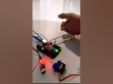 diy simpleArduino project attach servo motor and sound sensor to Arduino simple clap control ...