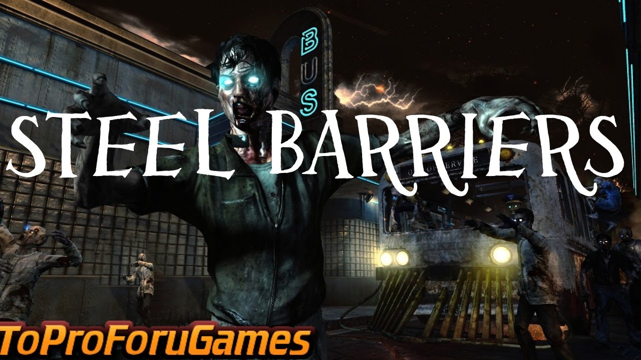 Black Ops 2 Zombies - Permanent Steel Barriers (True or False) - YouTube