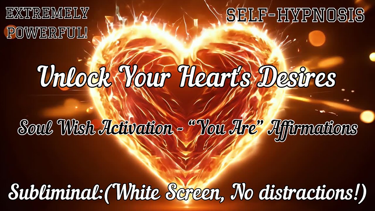 Reprogram your mind to manifest your deepest heart's desires! 🎯 - YouTube