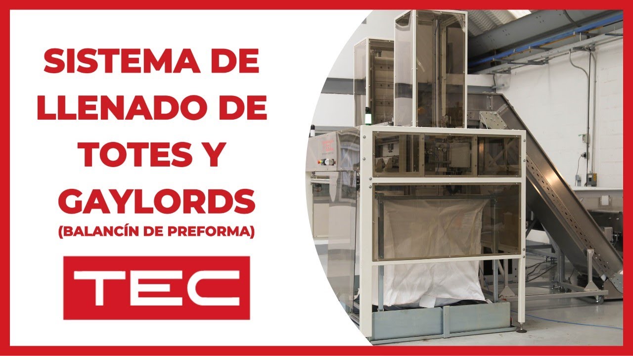 Sistema de Llenado de Totes y Gaylords TEC / Balancín de Preforma - YouTube