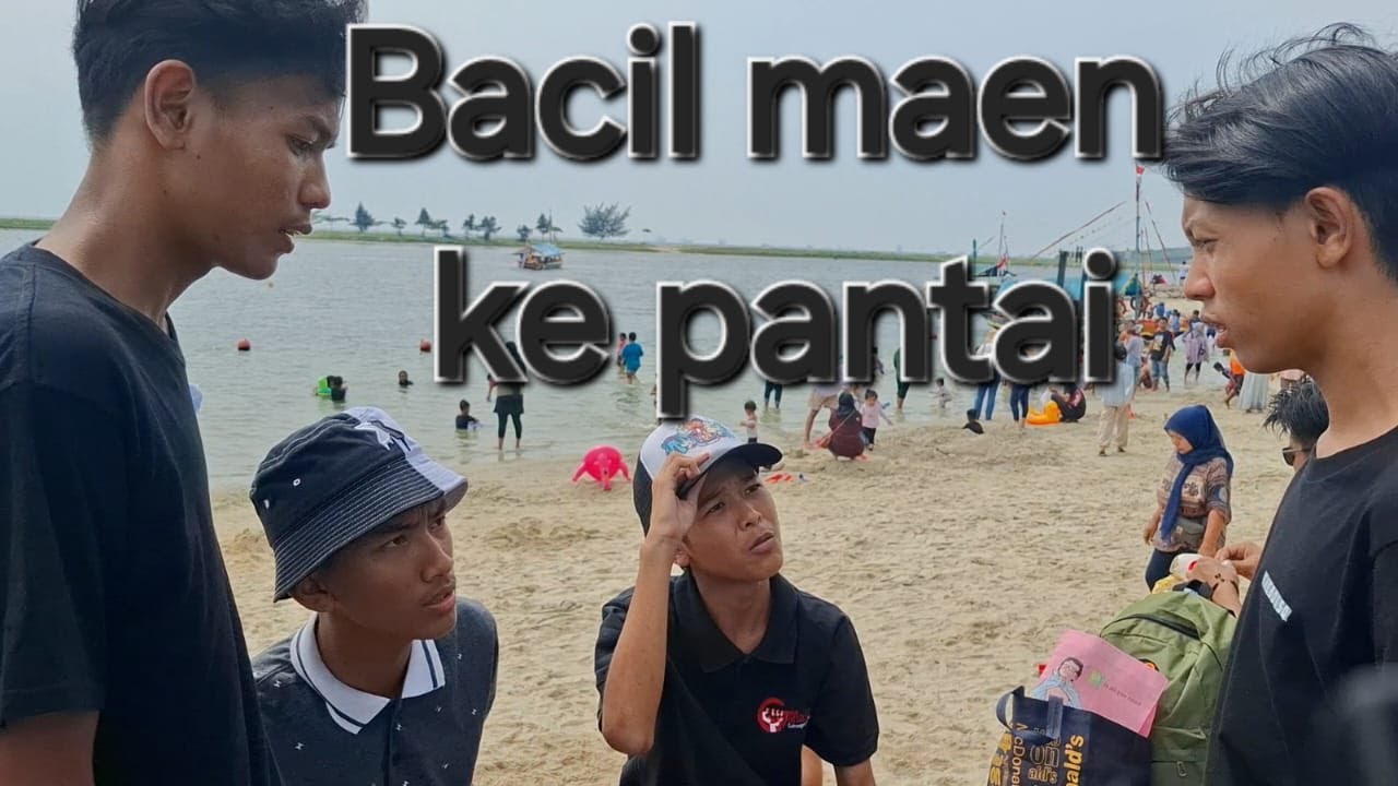 Canda bocil Pinggiran #215 bocil maen ke pantai - YouTube