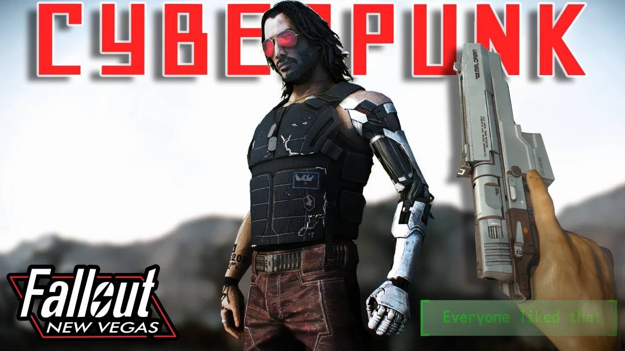 I TRANSFORMED Fallout New Vegas Into Cyberpunk 2077 - YouTube