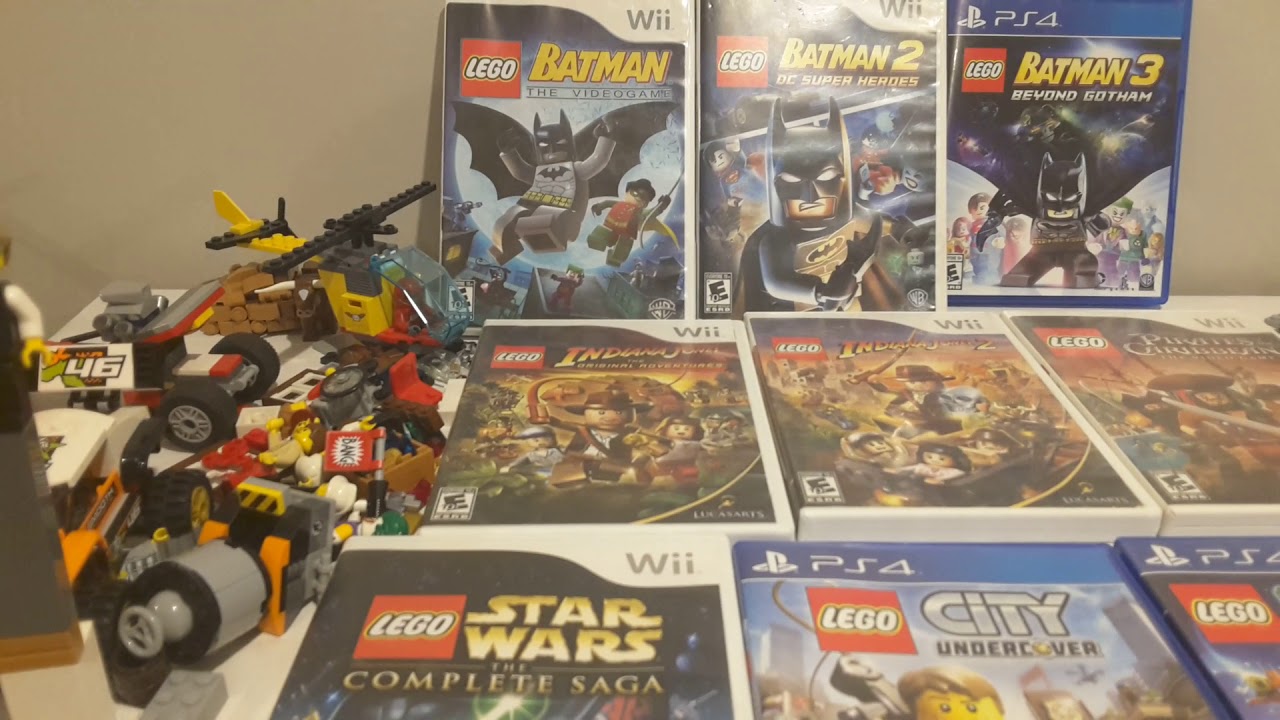 My lego video games collection - YouTube