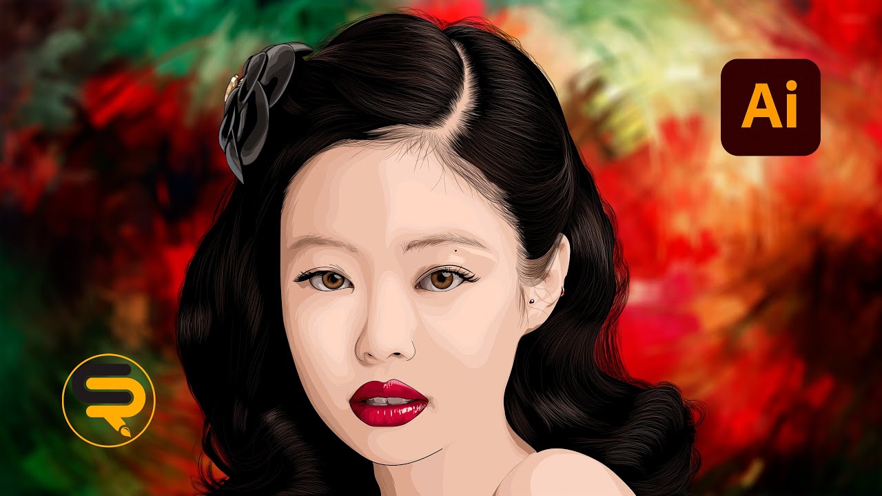 Jennie | Jennie Kim | BlackPink | Vector Cartoon Illustration for ...