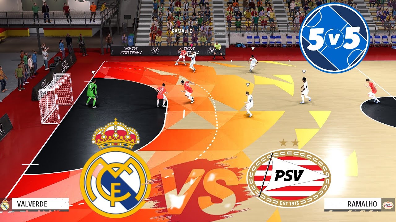 Real Madrid vs Psv Futsal Fc24. - YouTube